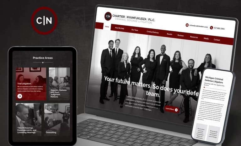 Portfolio of Law Firm Website Designs - The Modern Firm